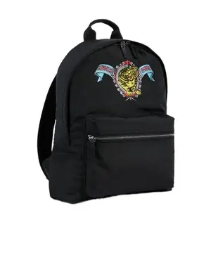 Kenzo Tiger Logo Backpack - Black