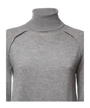 DONDUP Logo Plaque Roll-neck Jumper