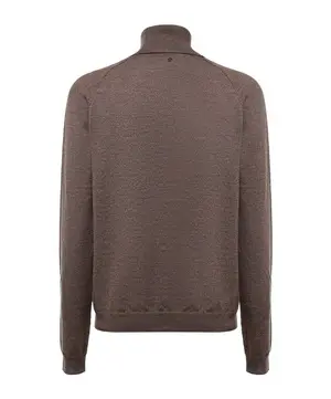 DONDUP Logo Plaque Roll-neck Jumper