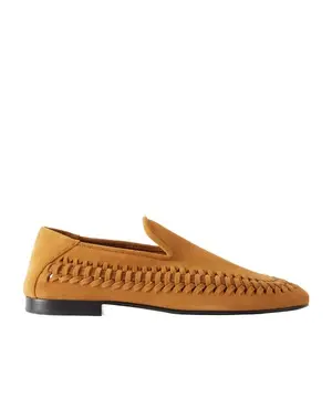 Proenza Schouler Whip Suede Loafers - Brown