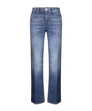 7 For All Mankind Calie Straight-leg Jeans