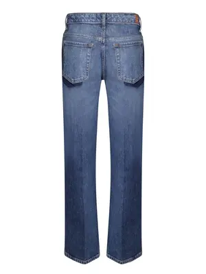 7 For All Mankind Calie Straight-leg Jeans
