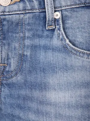 7 For All Mankind Low-rise Flared Jeans - Blue