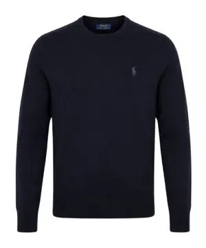 Polo Ralph Lauren Crew-neck Sweater - Navy Blue