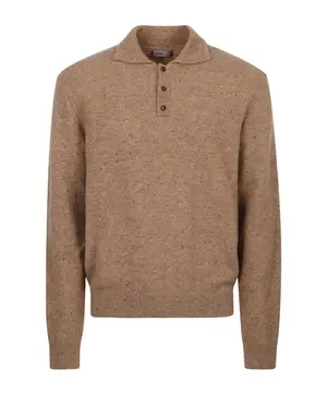 Herno Button-up Sweater With Ribbed Edges
