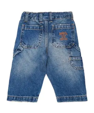 DIESEL® D-bart-b Logo Embroidered Jeans