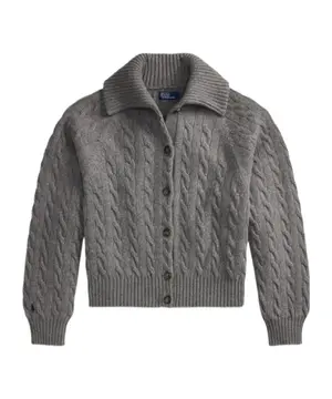 Polo Ralph Lauren Cable-knit Cardigan - Grey
