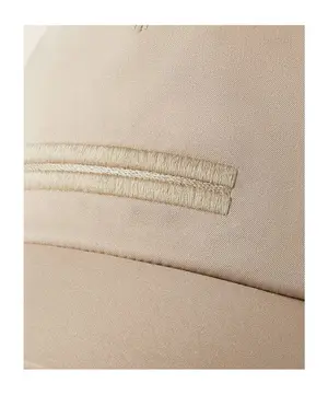 Zegna Light Taupe Microfiber Motorin Baseball Cap