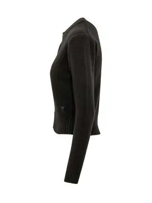 AMI Paris Knitted Buttoned Cardigan