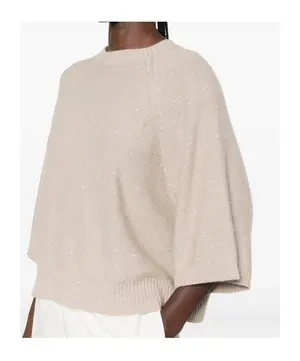 Fabiana Filippi Sequin-embellished Knit Top