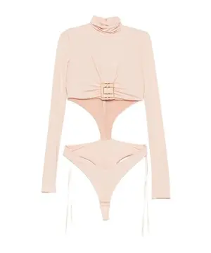 Elisabetta Franchi High Neck Bodysuits