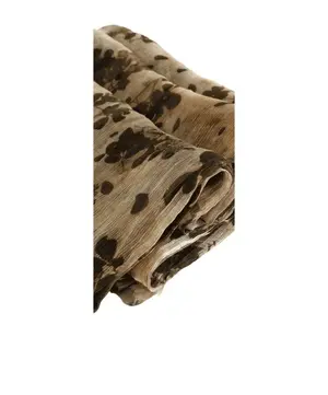 UMA WANG Polka-dot Fringed Scarf