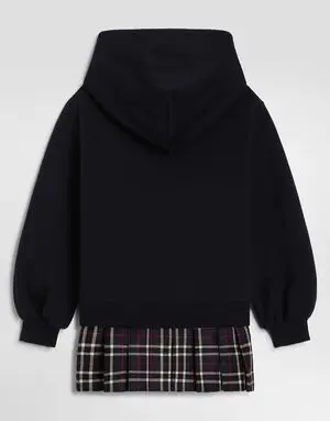 Dolce & Gabbana Fleece Dress With Patch