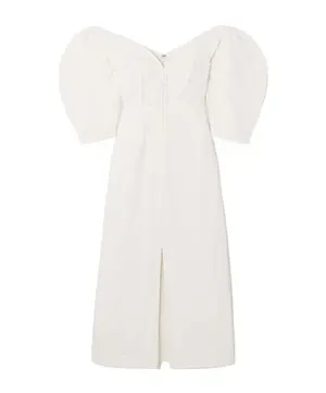 Mara Hoffman Linen Blend Mid-length Off-the-shoulder Dress - No