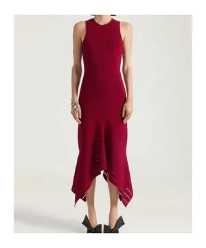 Givenchy Herringbone Knit Maxi Skirt