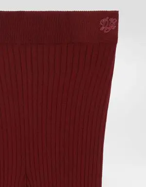 Dolce & Gabbana Ribbed Knit Trousers