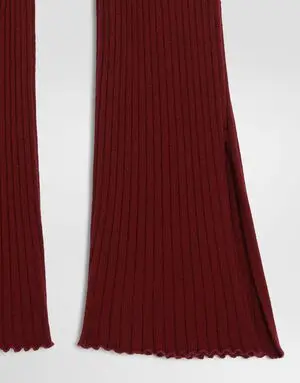 Dolce & Gabbana Ribbed Knit Trousers