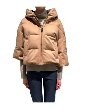 Max Mara Hooded Zip-up Padded Jacket