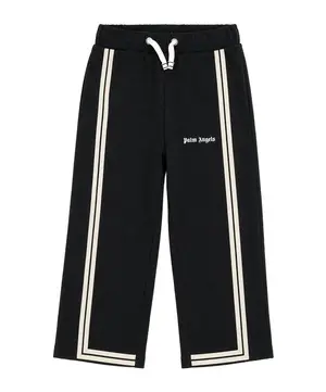 Palm Angels Logo Print Side Stripe Trousers