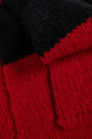 Moncler Ribbed Knit Scarf