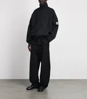 Fear Of God Logo Track Jacket - Black