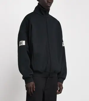 Fear Of God Logo Track Jacket - Black