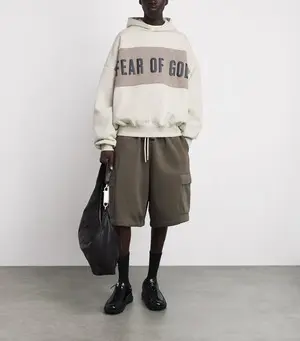 Fear Of God Cropped Relaxed Hoodie