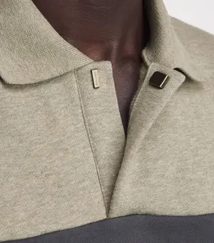 Fear Of God Cropped Relaxed Polo Shirt - Green