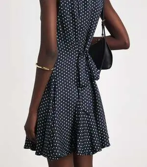 DÔEN Silk-blend Aubrey Mini Dress