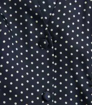 DÔEN Silk-blend Aubrey Mini Dress