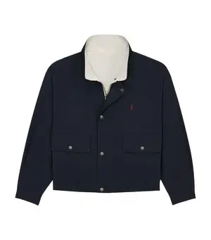 Saint Laurent Reversible Cotton Jacket - Blue