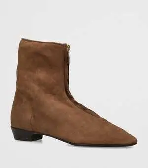 HERBERT LEVINE Suede Easy Does It Ankle Boots