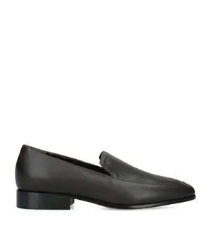 HERBERT LEVINE Leather The Real Deal Loafers 25