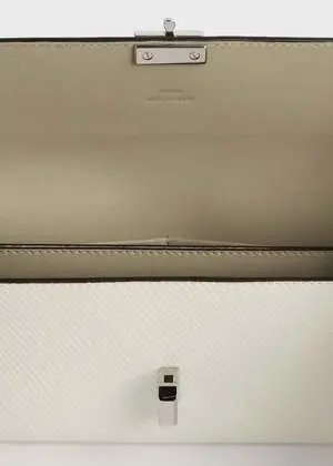 TOTEME T-lock Palmellato-patent Wallet