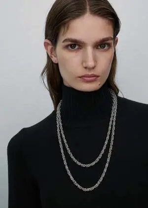 TOTEME Elongated Byzantine Necklace