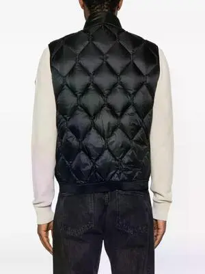 Moncler Erelia Diamond-quilted Gilet - Black