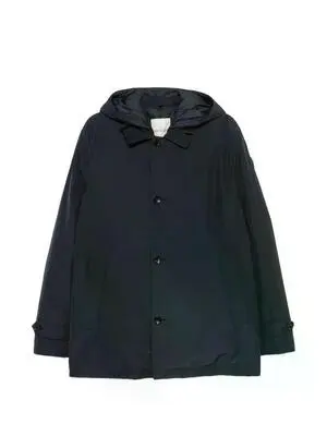 Moncler Evrine Hooded Parka - Blue
