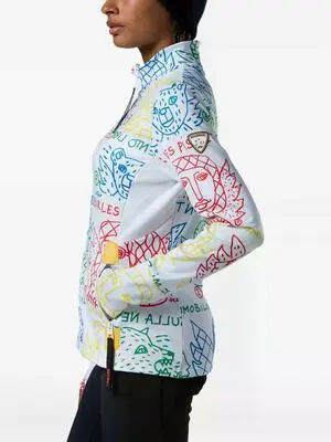 Rossignol Doodle Print High Neck Performance Jacket