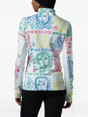 Rossignol Doodle Print High Neck Performance Jacket