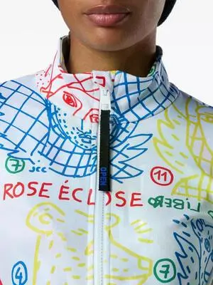 Rossignol Doodle Print High Neck Performance Jacket