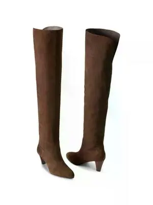 Ralph Lauren Harlee Calf-suede Boots
