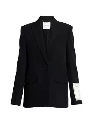 Erdem Grain De Poudre Blazer - Black