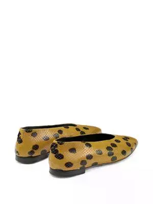 JIMMY CHOO Margot Dotted Ballet Flats