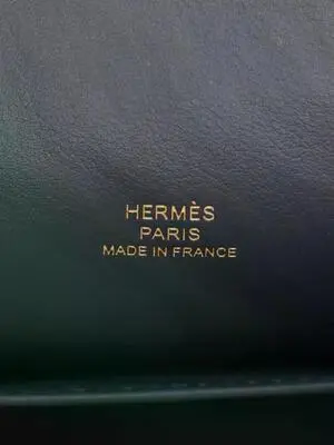 Hermès 2025 Swift Leather Kelly Pochette 22 Handbag