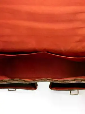 LOUIS VUITTON 2003 Damier Ebene Broadway Satchel