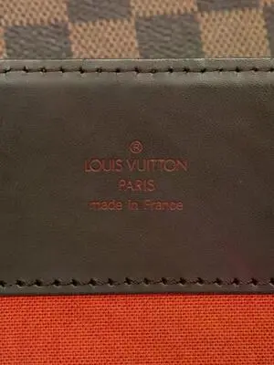 LOUIS VUITTON 2003 Damier Ebene Broadway Satchel