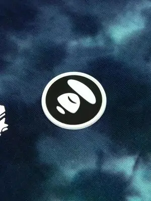 AAPE BY *A BATHING APE Moonface Tie-dye T-shirt