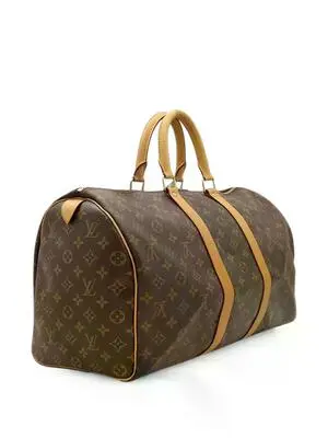 LOUIS VUITTON 2013 Monogram Keepall 45 Travel Bag - Brown