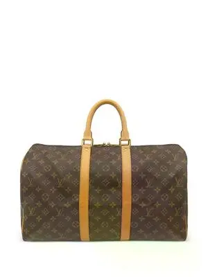 LOUIS VUITTON Monogram Keepall 45 Travel Bag
