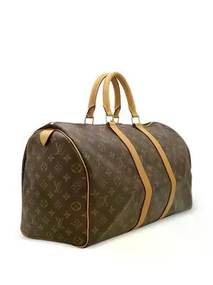 LOUIS VUITTON Monogram Keepall 45 Travel Bag
